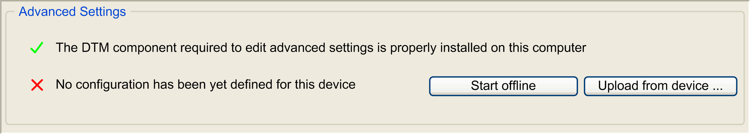 Adding and Configuring a Device with DTM via Modbus TCP